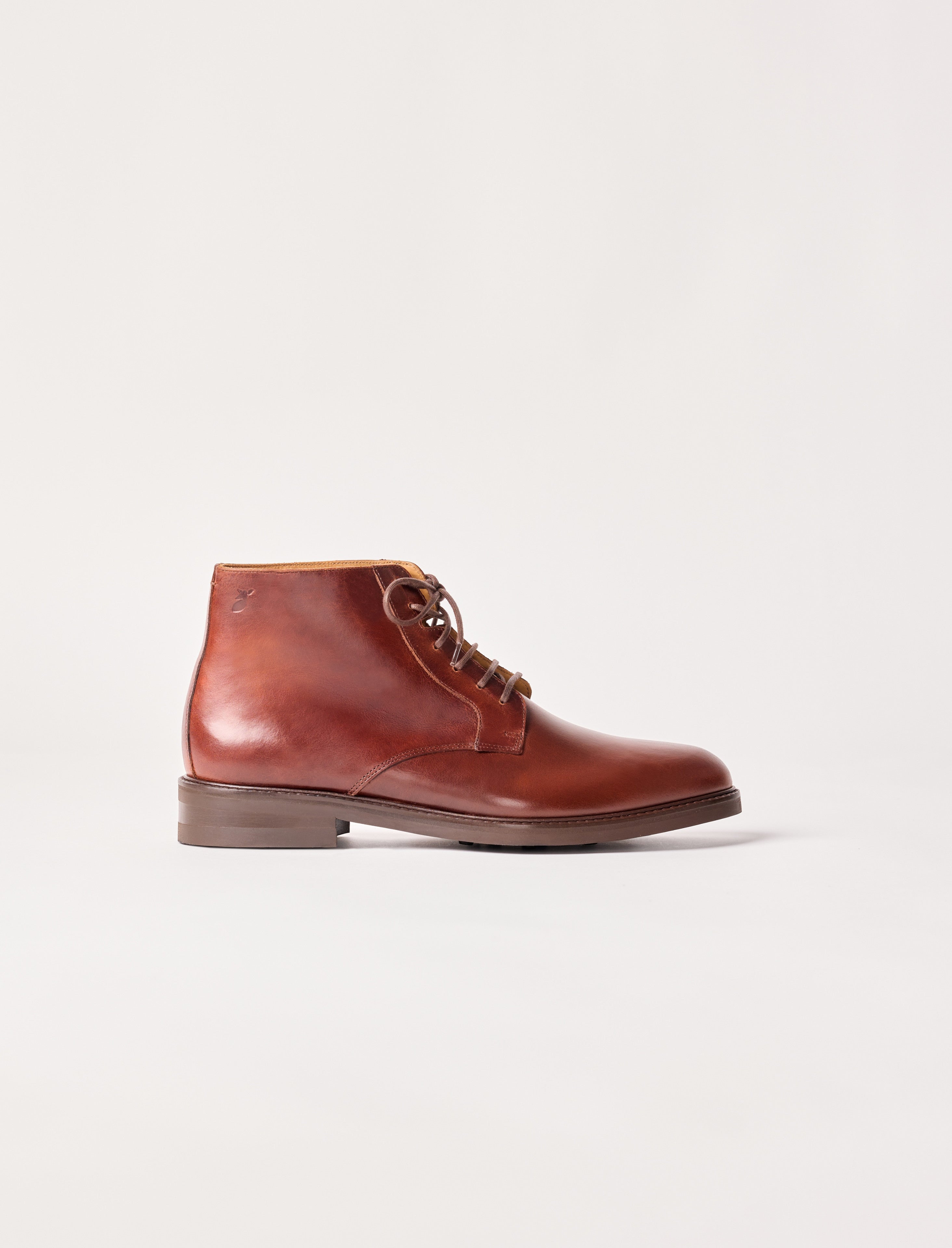 Boots en Cuir pour Homme Bourgogne - Modèle Gaspard