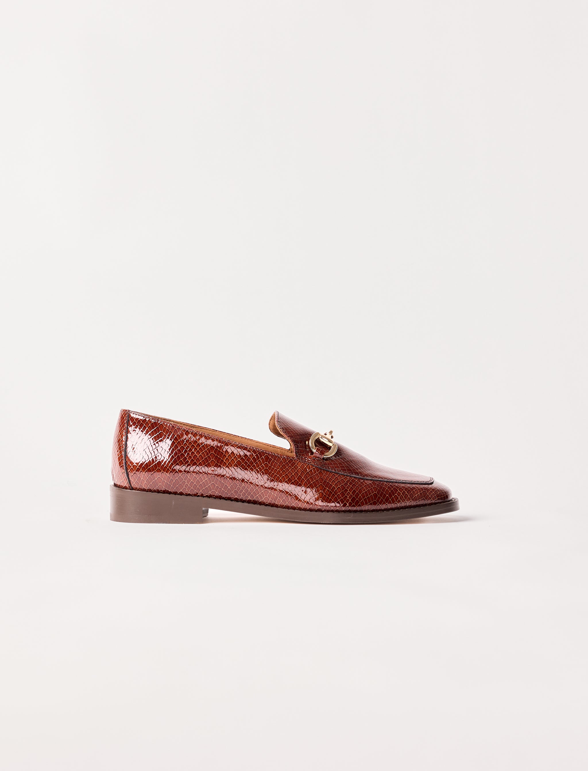 Mocassins en Cuir Reptile pour Femme - Modèle Joséphine
